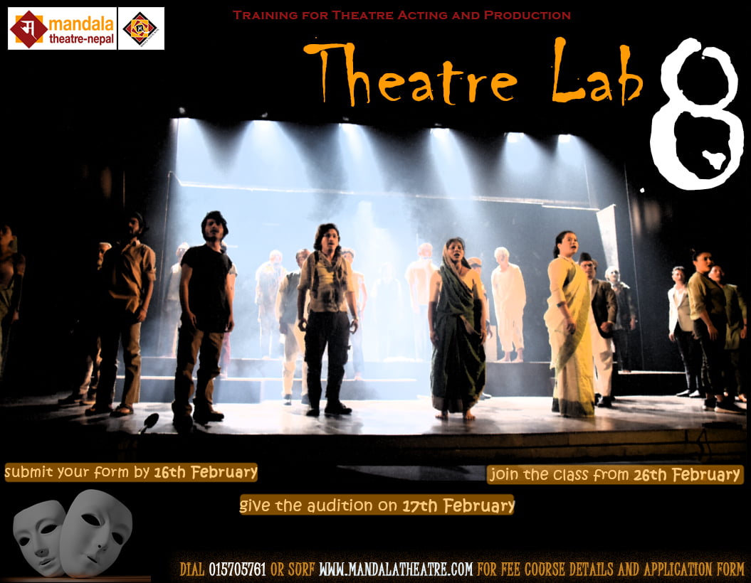 Theatre Lab 8 - Call For Applications - Mandala Theatre Nepal