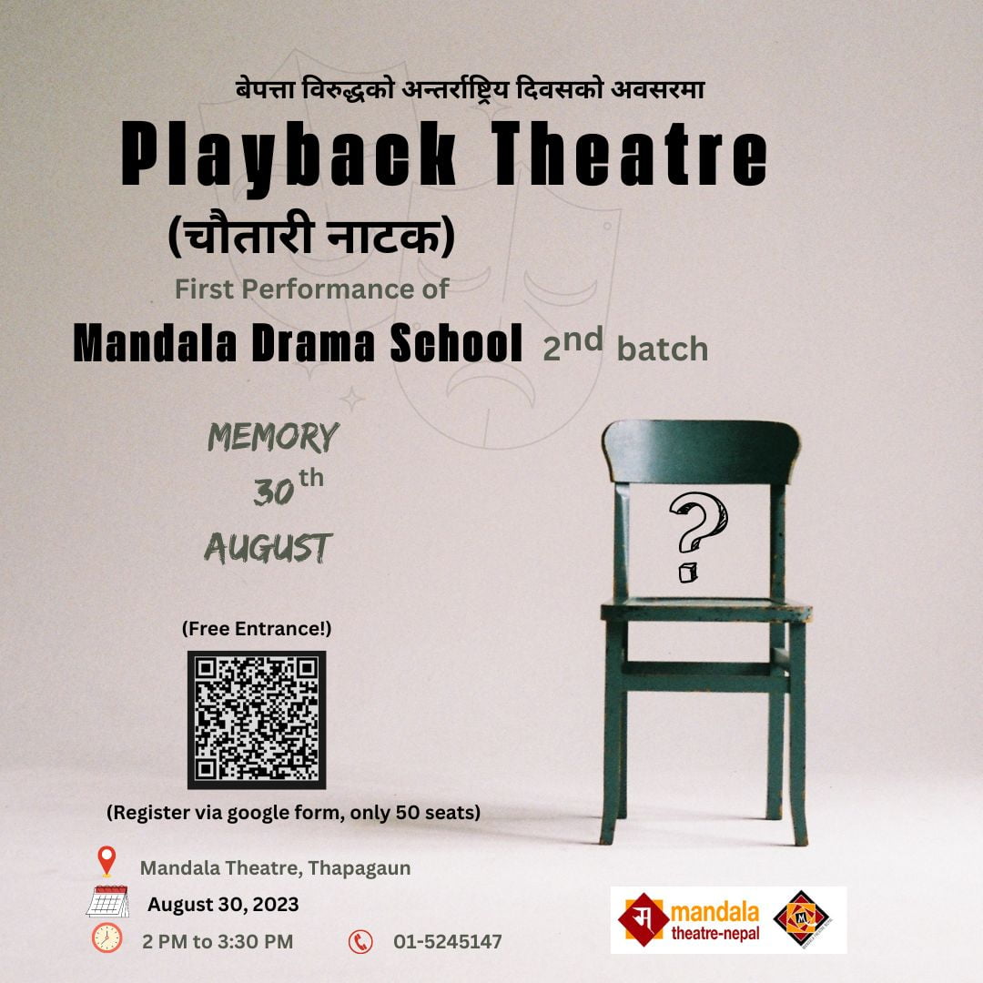Memory 30th August: Playback Theatre - Mandala Theatre Nepal