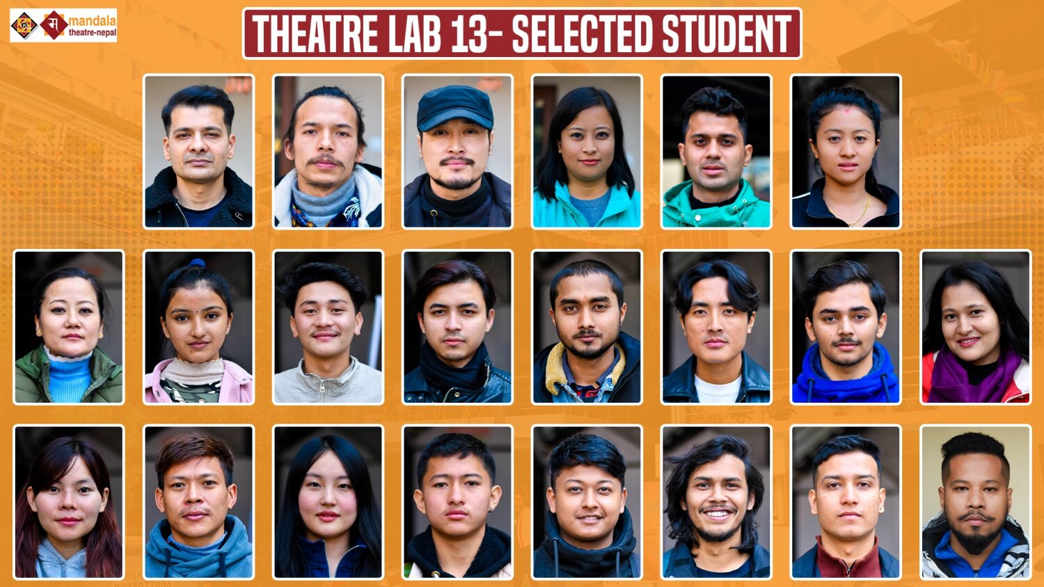 Theatre Lab 13- Selected Students - Mandala Theatre Nepal